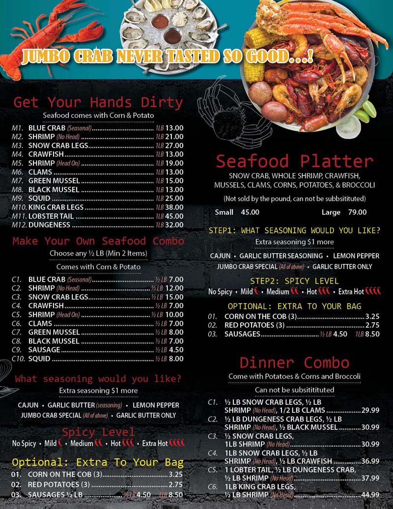 Menu | Royal Buffet
