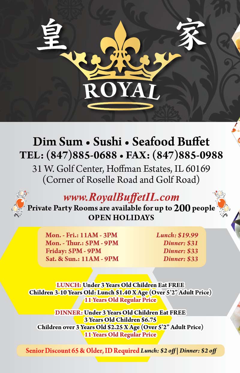 Menu | Royal Buffet